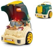 Realistický model přední části auta s otevírací kapotou Milly Mally N-GINE green