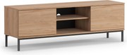 GAB TV stolek QUER RTV 2D, Dub Hikora 150 cm