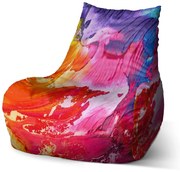 Sablio Sedací vak Bean Barvy - 100 x 90 x 45 cm