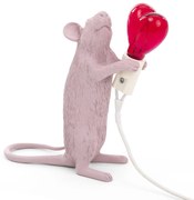 Seletti designové stolní lampy Mouse Lamp Step Love USB