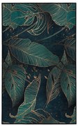 Pratelný koberec v petrolejové barvě 160x230 cm Midnight Jungle – Mila Home