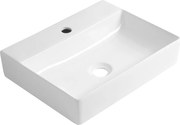 Aqualine Aqualine, SOYO keramické umyvadlo 46x36cm, bílá, NP465