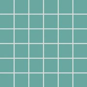 Mozaika Rako Color Two tyrkysová 30x30 cm mat GDM05467.1
