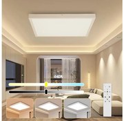 Brilagi-LED Stmívatelné koupelnové svítidlo FRAME SMART LED/50W/230V IP44 bíl+DO