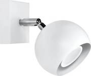 Sollux Lighting Nástěnné svítidlo OCULARE bílé