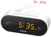 Radiobudík SENCOR SRC 3100 W White projekční