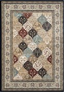 Angel Carpet, Kusový koberec Sultan 25 Blue/red, 120x170, vícebarevná, kancelář