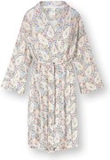 Pip Studio Naomi kimono Kairi Bloom, modré (Kimono z měkké strečové viskózy)