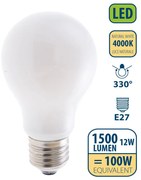 VELAMP OPAL FILAMENT žárovka 12W, E27, 4000K