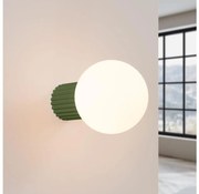 Sollux SL.1722 - Koupelnové nástěnné svítidlo HALO 1xG9/8W/230V IP44 zelená