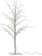 Dekorace bílý svítící stromeček Tree Bare Led S - Ø 20*57 cm