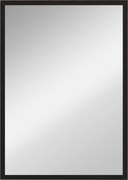 HOMCOM Obdélníkové Zrcadlo - Koupelnové Zrcadlo 50x70 cm - Dekorativní Nástěnné Zrcadlo pro Obývací Pokoj, Předsíň, Chodbu | Aosom