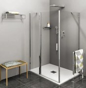 Polysan Polysan, Zoom Line obdélníková sprchová zástěna 1000x800mm L/P varianta, ZL1310ZL3280