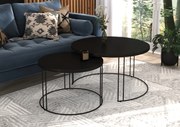 ADRK Furniture Konferenční stolek 2v1 ETTA CT-ETT-B-B