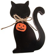 Dřevěná soška (výška 15,5 cm) Happy Halloween – Dakls