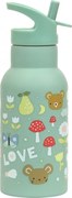 A Little Lovely Company - nerezová lahev na pití, 350 ml  - radost