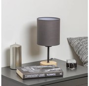 Brilagi - Stolní lampa NUBILA WOOD 1xE27/25W/230V dub/antracit