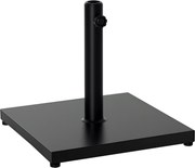Kovový stojan na slunečník Outsunny černý 45x45x39 cm pro slunečníky Ø35/38/48 mm stabilní a robustní |