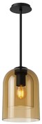 Toolight Závěsné skleněné LED osvětlení D12 APP1704-1PC jantarová
