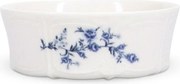 Bílá/modrá porcelánová miska 410 ml Retro – BonBistro