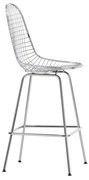 Vitra designové barové židle Wire Stool Medium (výška sedáku 67 cm)