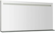 Sapho Breto - Zrcadlo Breto, 120x61 cm, s LED osvětlením a poličkou BT120