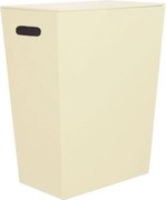 KOH-I-NOOR Sapho, ECO PELLE koš na prádlo 47x60x30cm, krémová, 2463CR