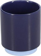 Tmavě modrý kameninový šálek 270 ml Duo – ONA