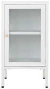 Bílá kovová vitrína 38x70 cm Dalby – House Nordic