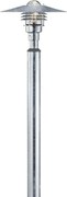 NOR 25168031 Venkovní sloupkové svítidlo Vejers 2M 1x60W E27 galvanizovaná čirá - NORDLUX
