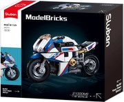 Stavebnice sluban model bricks m38-b1129 motorka 1000rr