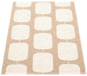 Béžovo-krémový vnitřní a venkovní koberec 70x100 cm Sten Light Nougat – Pappelina