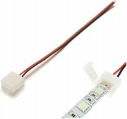 Konektor pro VODĚODOLNÉ LED pásky, klip, kabel 8mm