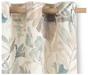Krémový/šedomodrý závěs 135x250 cm Celesta – Restilo