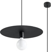 Lustr SOLLUX Flavio E27 1x60W bez zdroje SL.0853 černá