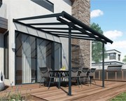 Palram - Canopia Sierra 3000 antracit 3 x 3 - hliníková (montovaná) pergola
