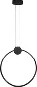 Toolight Toolight, LED stropní svítidlo 50cm 23W 4000K APP1398-CP. černá, OSW-00956