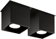 Sollux Lighting Stropní svítidlo QUAD 2 černé