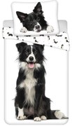 Bavlněné dětské povlečení na jednolůžko 140x200 cm Border Collie – Jerry Fabrics