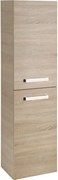 Aqualine Aqualine, VEGA Skříňka vysoká s košem 40x150x31cm, dub platin, VG960