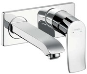 Hansgrohe Metris New - Umyvadlová baterie pod omítku, chrom 31085000