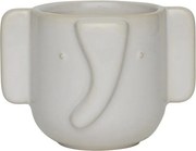 Kameninový ručně vyrobený obal na květináč ø 9 cm Elephant – OYOY Mini