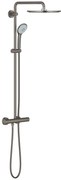 Grohe Euphoria - Sprchový set 310 s termostatem, 3 proudy, kartáčovaný tmavý grafit 26075AL0