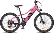 Juniorské elektrokolo inSPORTline ISL Savager 360 Wh 24" - model 2026 13" (135-153 cm) Blush Pink