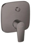 Hansgrohe Talis E - Vanová baterie pod omítku, kartáčovaný černý chrom 71745340