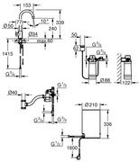 Výpusť s bojlerem stojánková GROHE RED MONO 30085001