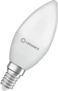 LED žárovka E14 LEDVANCE CL B FR 4,9W (40W) studená bílá (6500K) svíčka