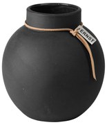 Keramická váza Ernst Dark Grey 13 cm Ernst