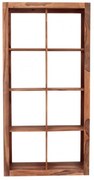 Indický nábytek - Knihovna 90x180x35 Rami z indického masivu palisandr Natural