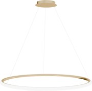 Toolight Toolight, LED závěsné svítidlo 60cm, 37W, 3000K, LHJ002-CP, zlatá lesklá, OSW-60000